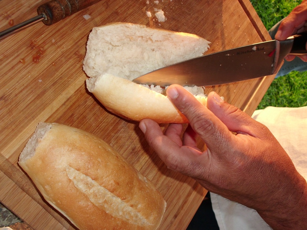El Fogón de Leña: Torta de pierna de puerco.