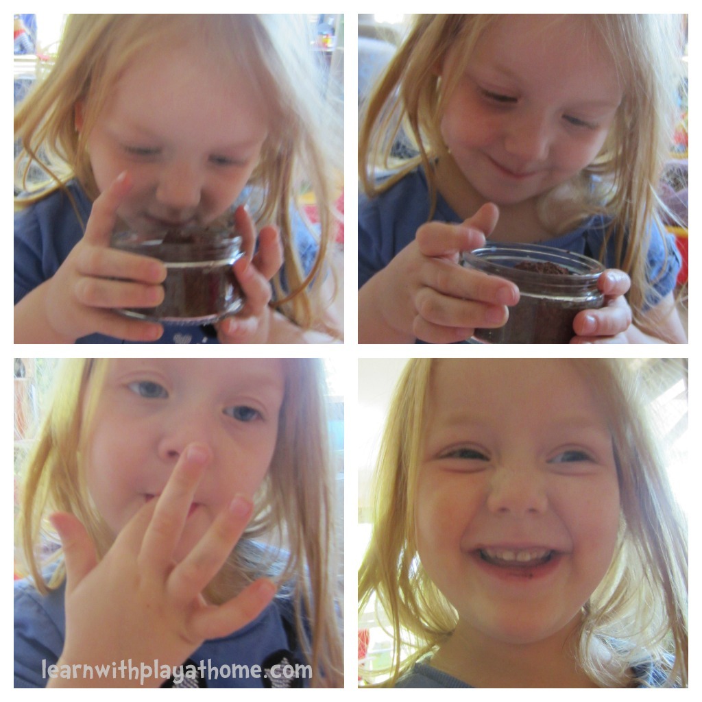 Learn with Play at Home: Simple "Chocolate" Paint. Fun Sensory Literacy ...