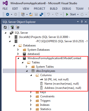 Entity Framework - Code First approach - C# Tutorials