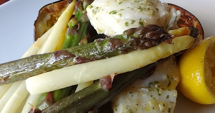 Mia's Domain: Extra Virgin Olive Oil-Herb Poached Wild Cod