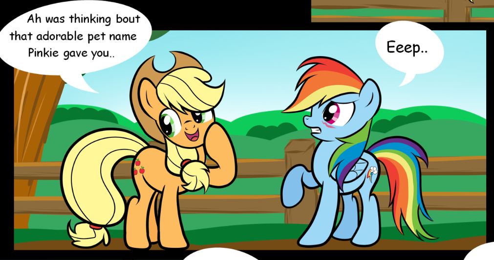 Equestria Daily - MLP Stuff!: Comic: Rainbow Dash and Applejack