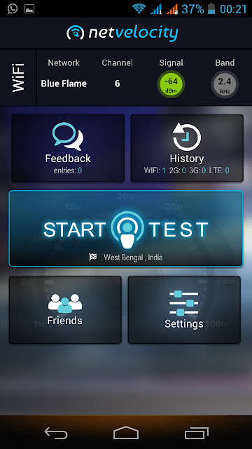 RDB's Blog: JioApp - NetVelocity Speedtest App : First Glimpse