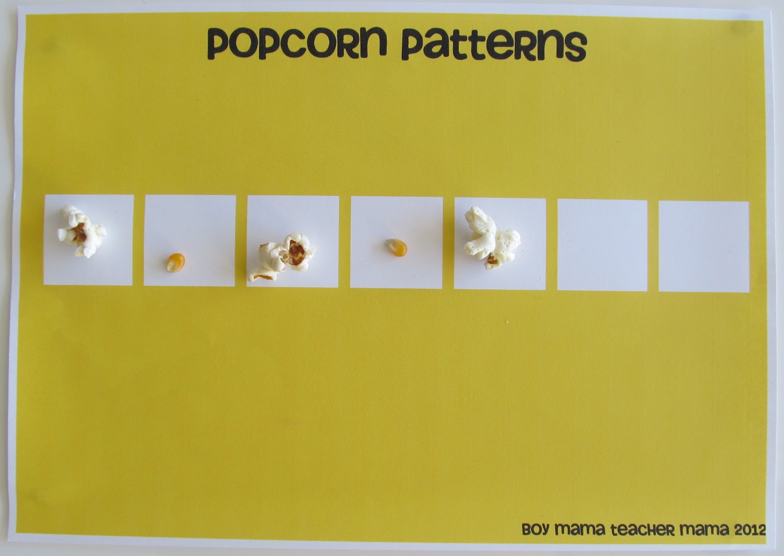 Learn with Play at Home: Popcorn Fun! Activities, ideas and more.