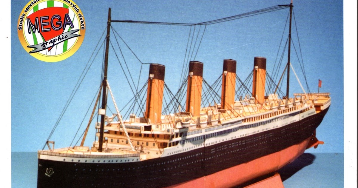Paper Model Kapal Perang: RMS TITANIC