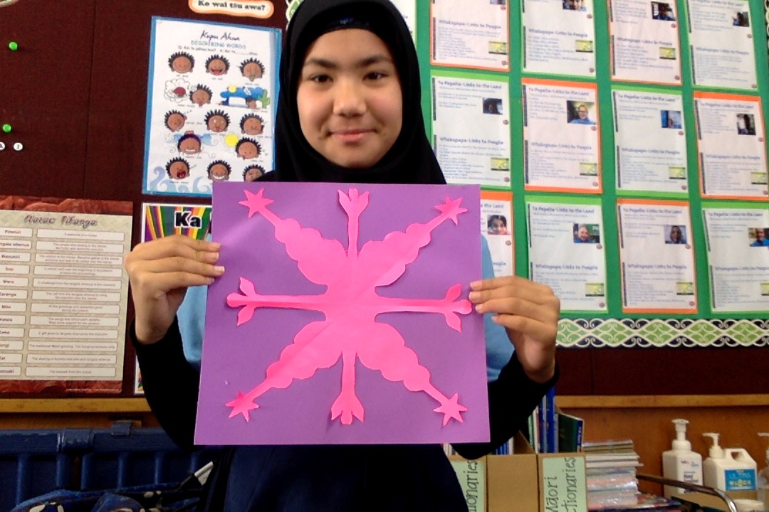 Te Ara Angitu of Ara Tū Whakatā Gilberthorpe School 2023: Tivaevae Patterns