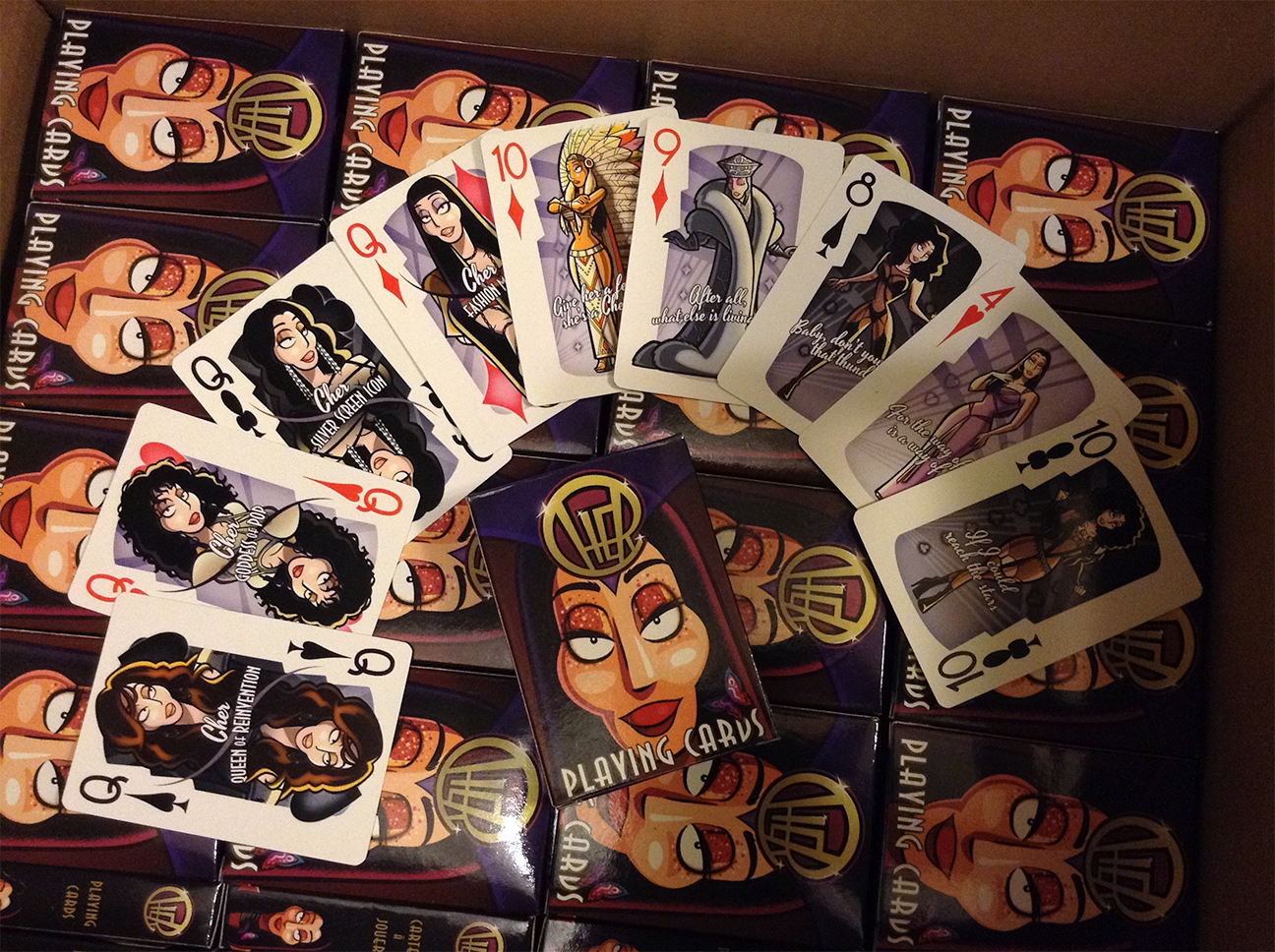 Cher Playing Cards: December 2013