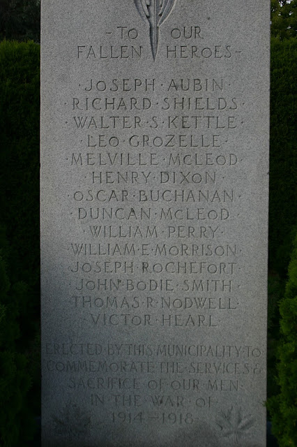 Ontario War Memorials: Callander