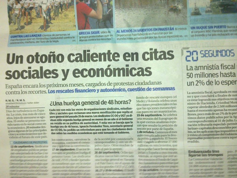 HISTORIAS DE ESTA VIDA....: RECORTES DE PERIODICO.........