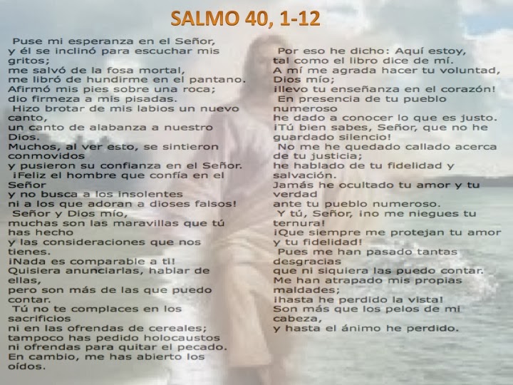 El Camino Victorioso: SALMO 40