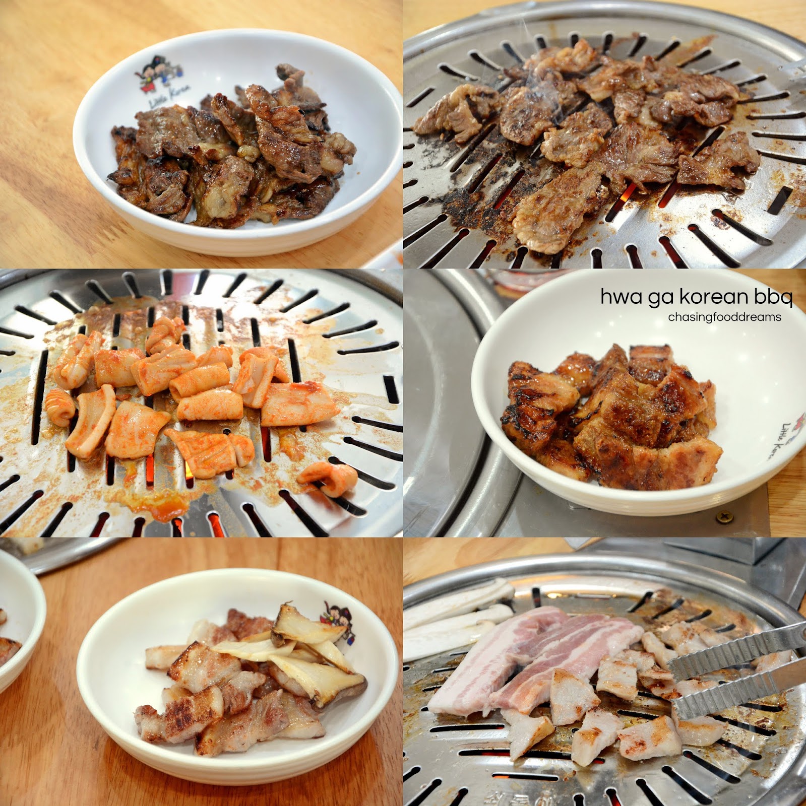 CHASING FOOD DREAMS: All You Can Eat Korean BBQ Buffet @ Hwa Ga