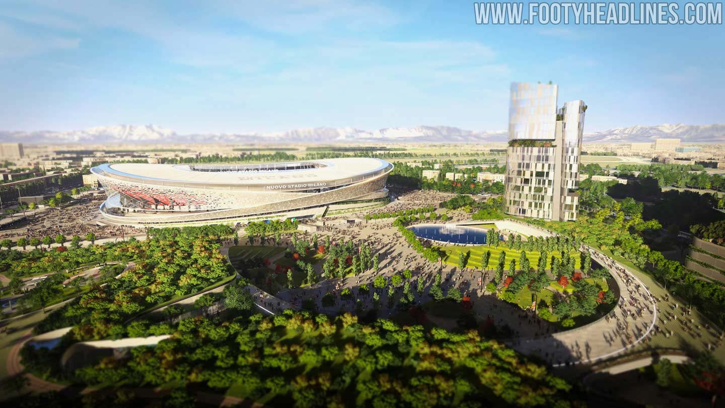 AC Milan & Inter Release Updated Designs For New Stadium - 2 Completely ...