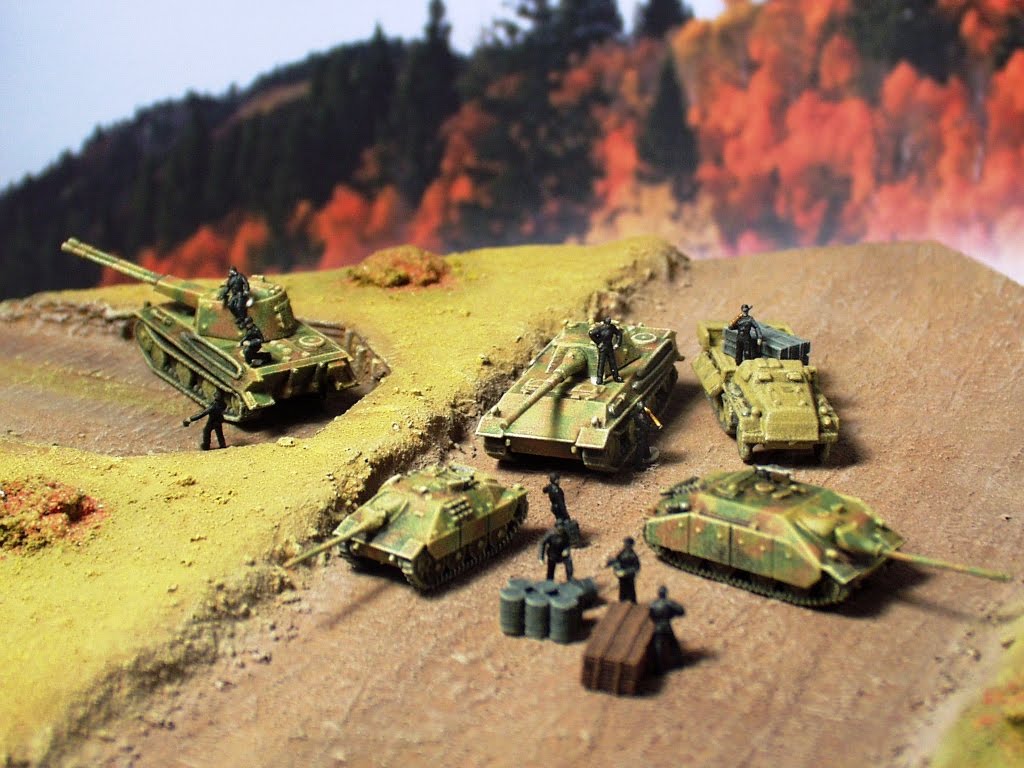 Kampfgruppe 1/144: 1/144 Panzer 46 E-50 & 38D variants - CGD