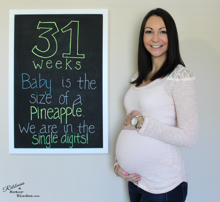 Life with the Obies: Pregnancy Update: 31 Weeks