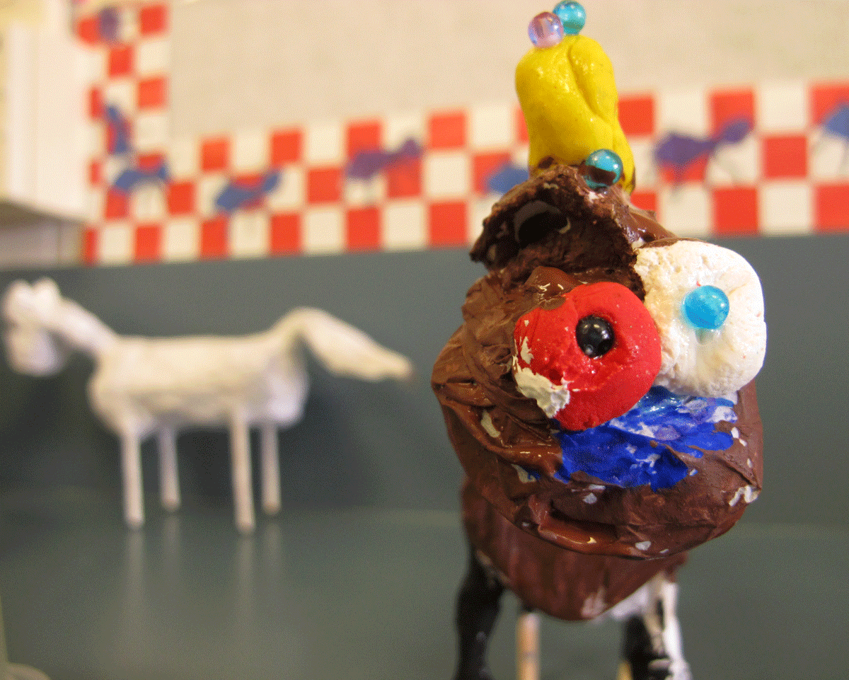 Bread Clay and Paint