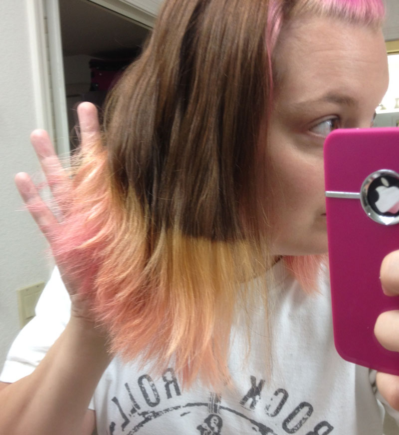 Sew Fantastic: Ombre' Dip dye - Tutorial