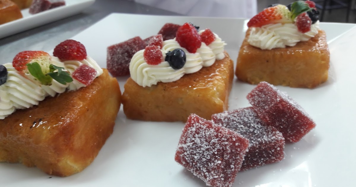 MASA LEVADA DULCE BABA AU RHUN Y PATE DE FRUIT