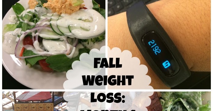 Fall Weight Loss: Month 1 - First Time Mom and Losing It