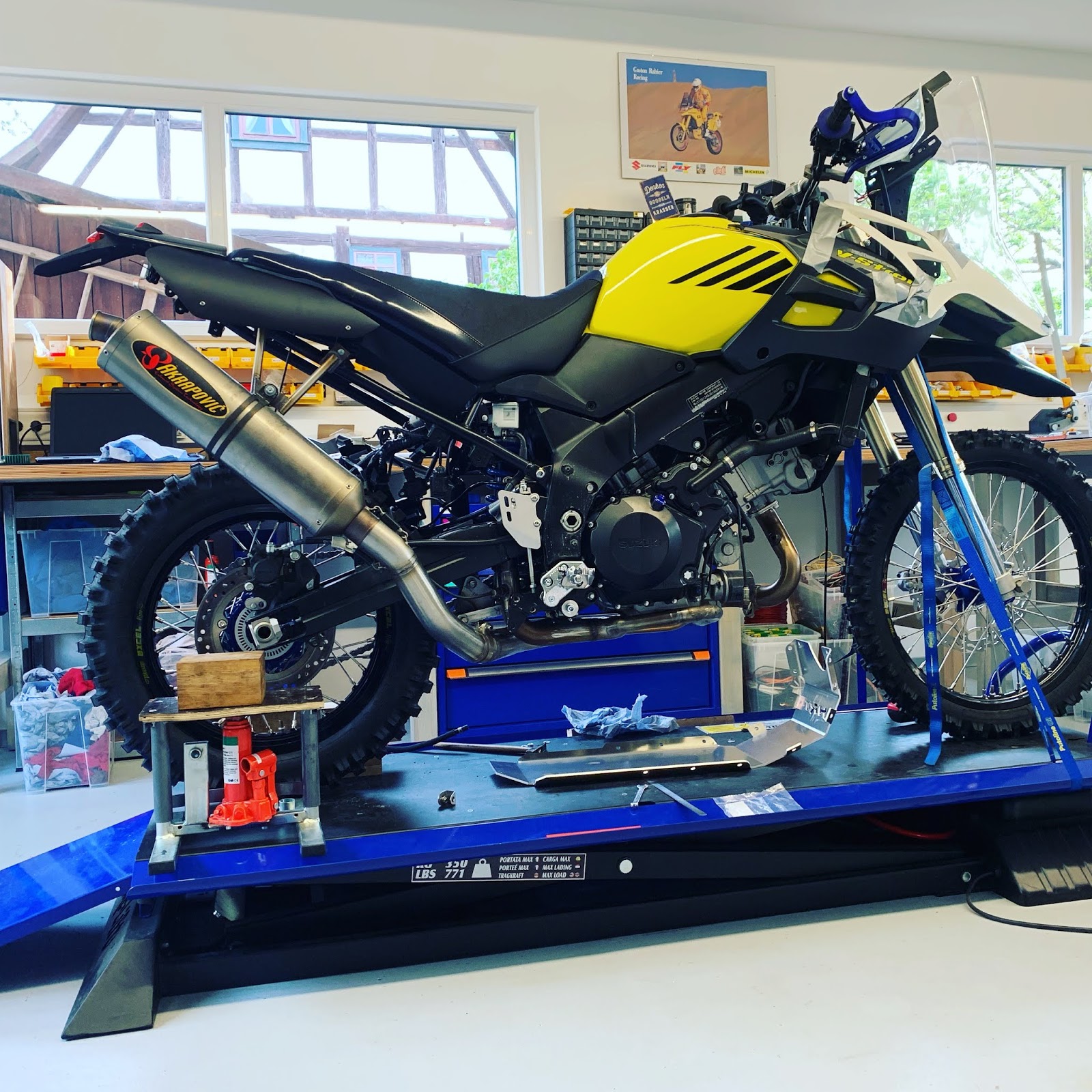 DESERT EXPRESS R - wie RALLYE ! (wir bauen eine echte Rallye -V-Strom)