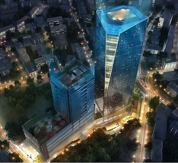 Mumbai Properties: Kohinoor Square - 52 storey tallest commercial tower ...