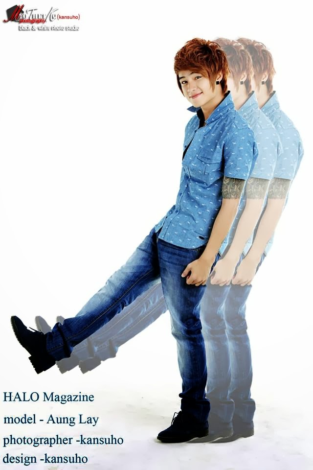 M y a n m a r H u n k s: Aung Lay and Oaker Min Thar @ HALO magazine