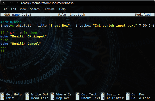 Bash Whiptail ~ Rahmat Tomy