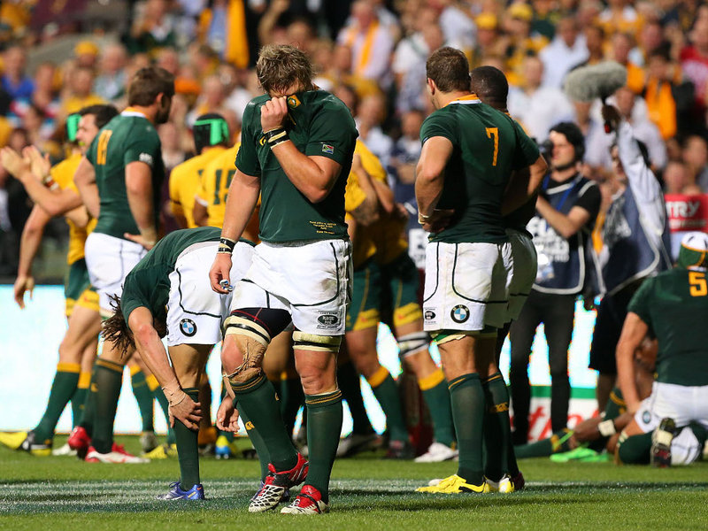 Molapo Sports Centre: Springbok Team v Australia: Rugby Championship