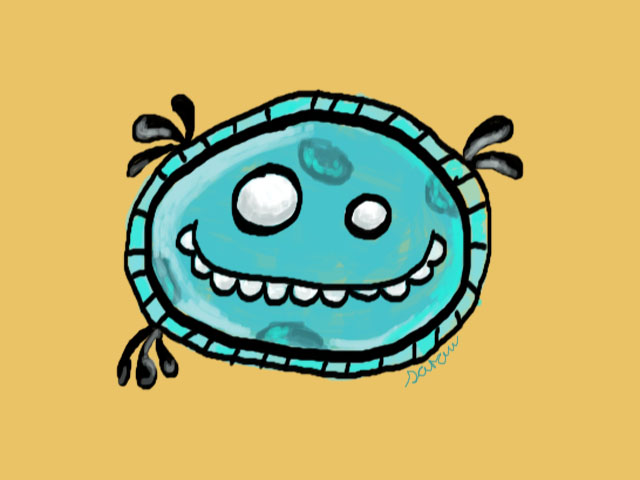 Bacteria feliz: Bacteria feliz