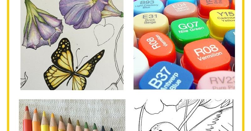 Art by Dea: Mini Coloring Resource Guide with Links ~ Check It Out!
