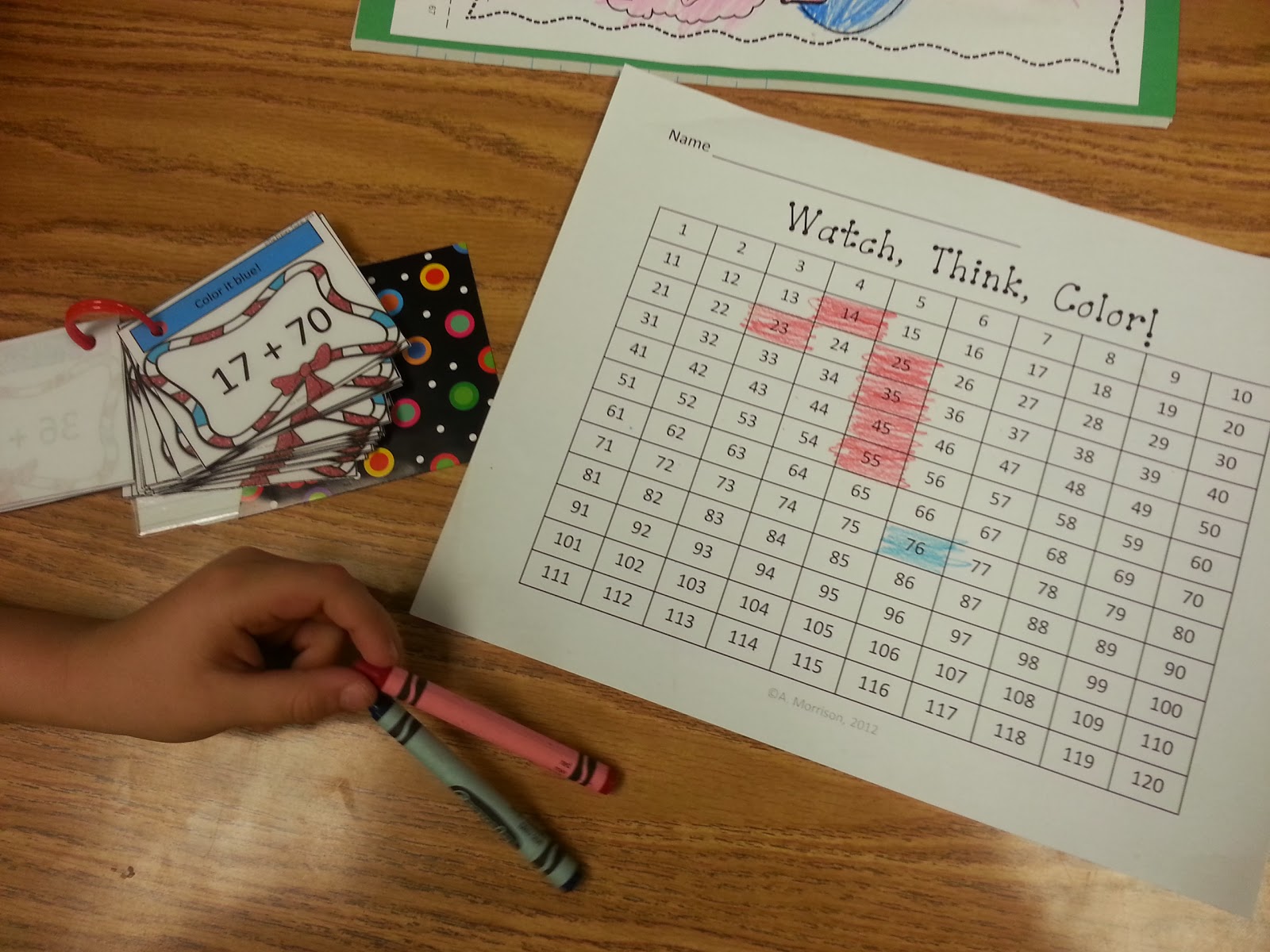 Printable Watch, Think, Color Games! | The Primary Techie