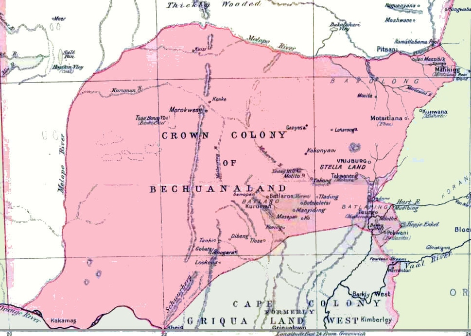 Big Blue 1840-1940: British Bechuanaland