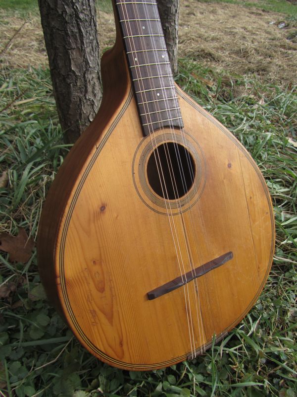 c.1930 Unmarked Portuguese Mandola Conversion