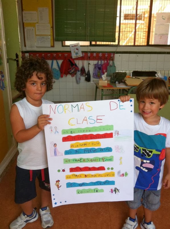 C.E.I.P JUAN XXIII Las Lumbreras Monteagudo: NORMAS DE LA CLASE DE 4-5 AÑOS