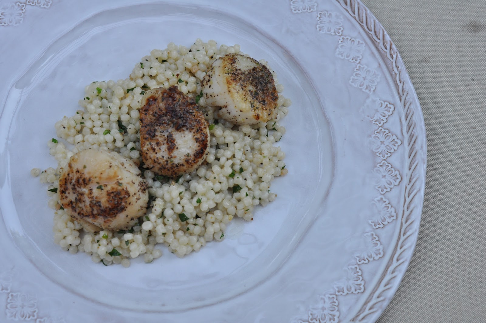 The Pearce's Kitchen: Summer Scallops