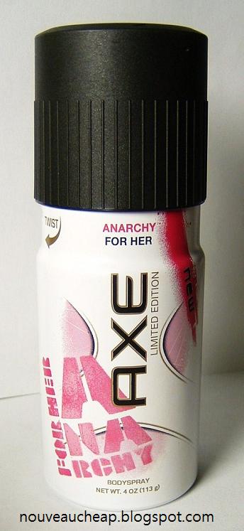 Review: Axe for Her Limited Edition Anarchy Body Spray | Nouveau Cheap