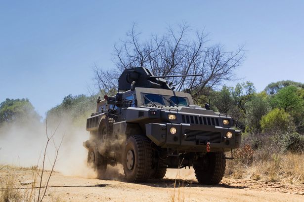 Armored cars produced by South Africa's really loud! - The most ...