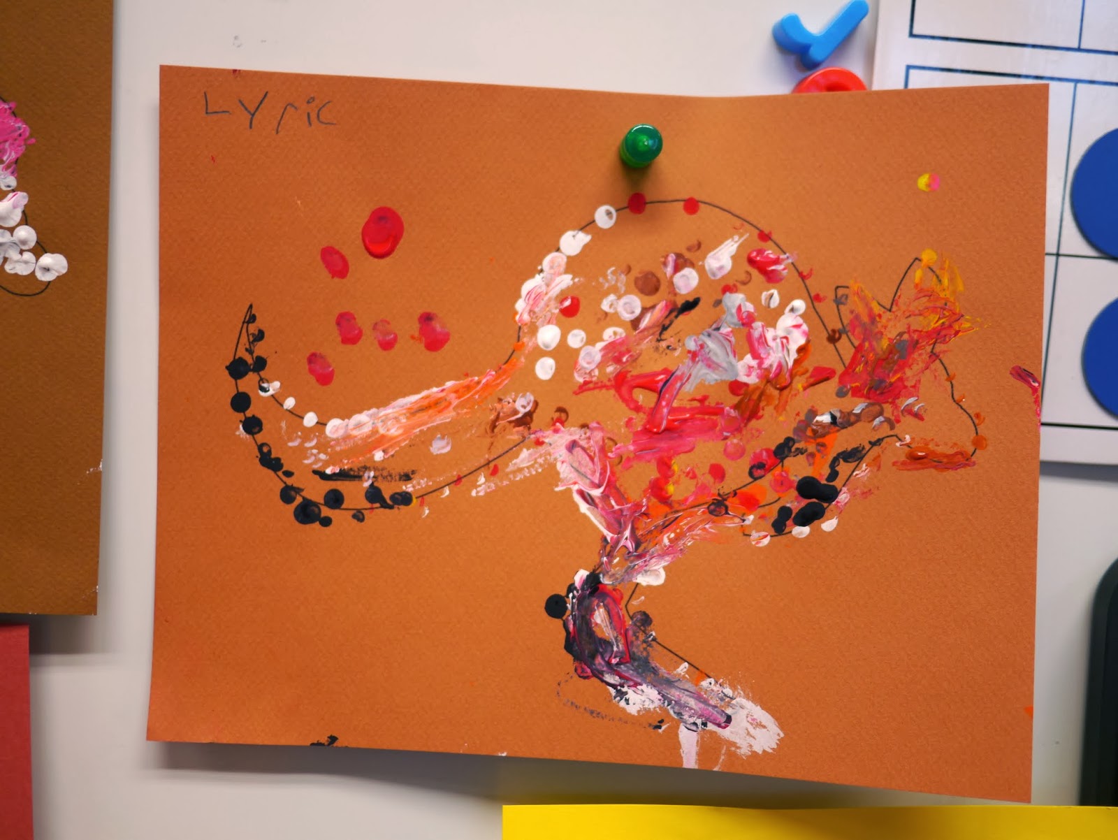 Little Hiccups: Aboriginal Dot Art Activity