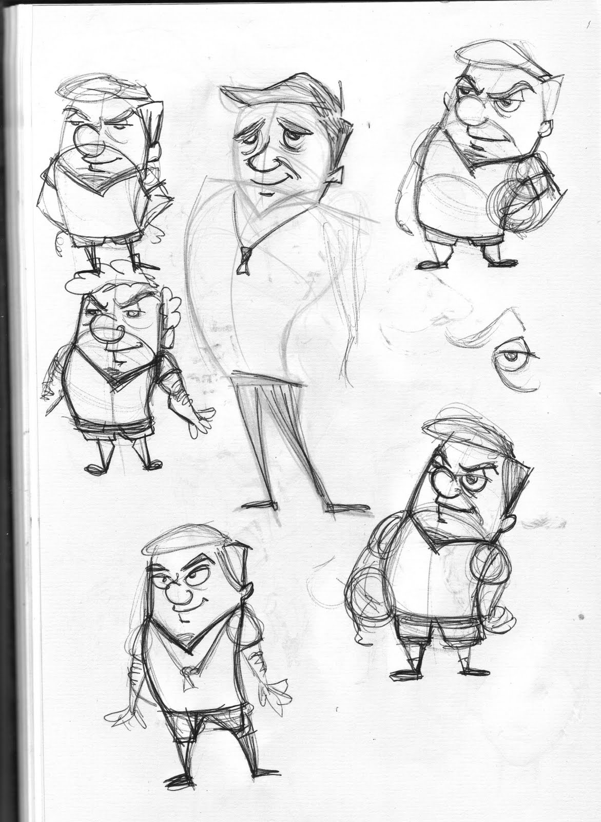 Omid Razavi: Character Designs for PSA