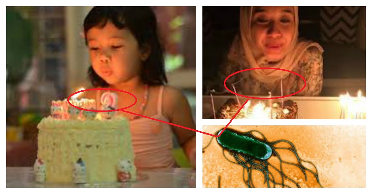BAHAYA !! Hentikan Kebiasaan Tiup Lilin Kue Ulang Tahun .. Bisa ...