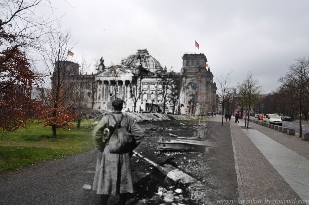 Then and Now: Combining Amazing Historical Photographs of Berlin During ...