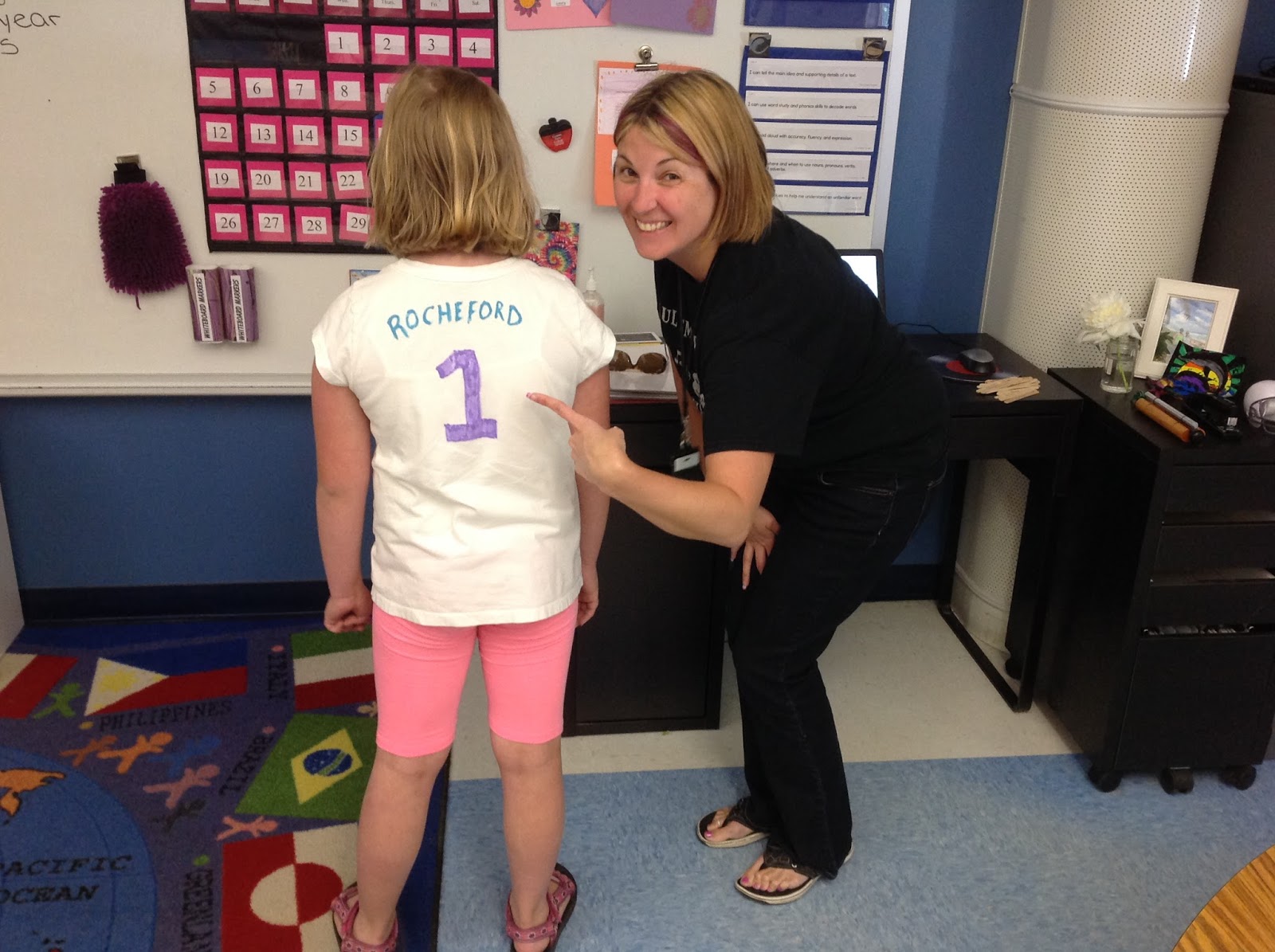 Welcome to Sports Fanatic Avenue!: Dress Like Your Teacher Day