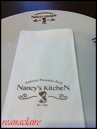 Caring Is Not Only Sharing...: A Peranakan Lunch At Nancy's KitcheN ...