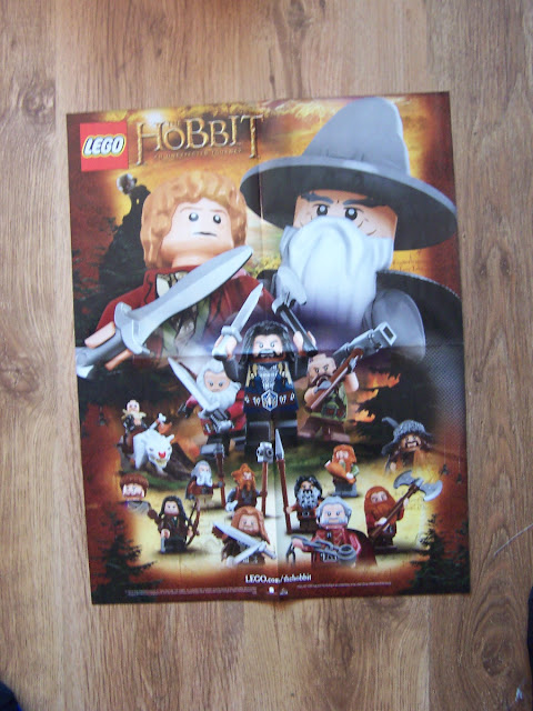 Collecting Lego is fun.: Lego Hobbit poster.