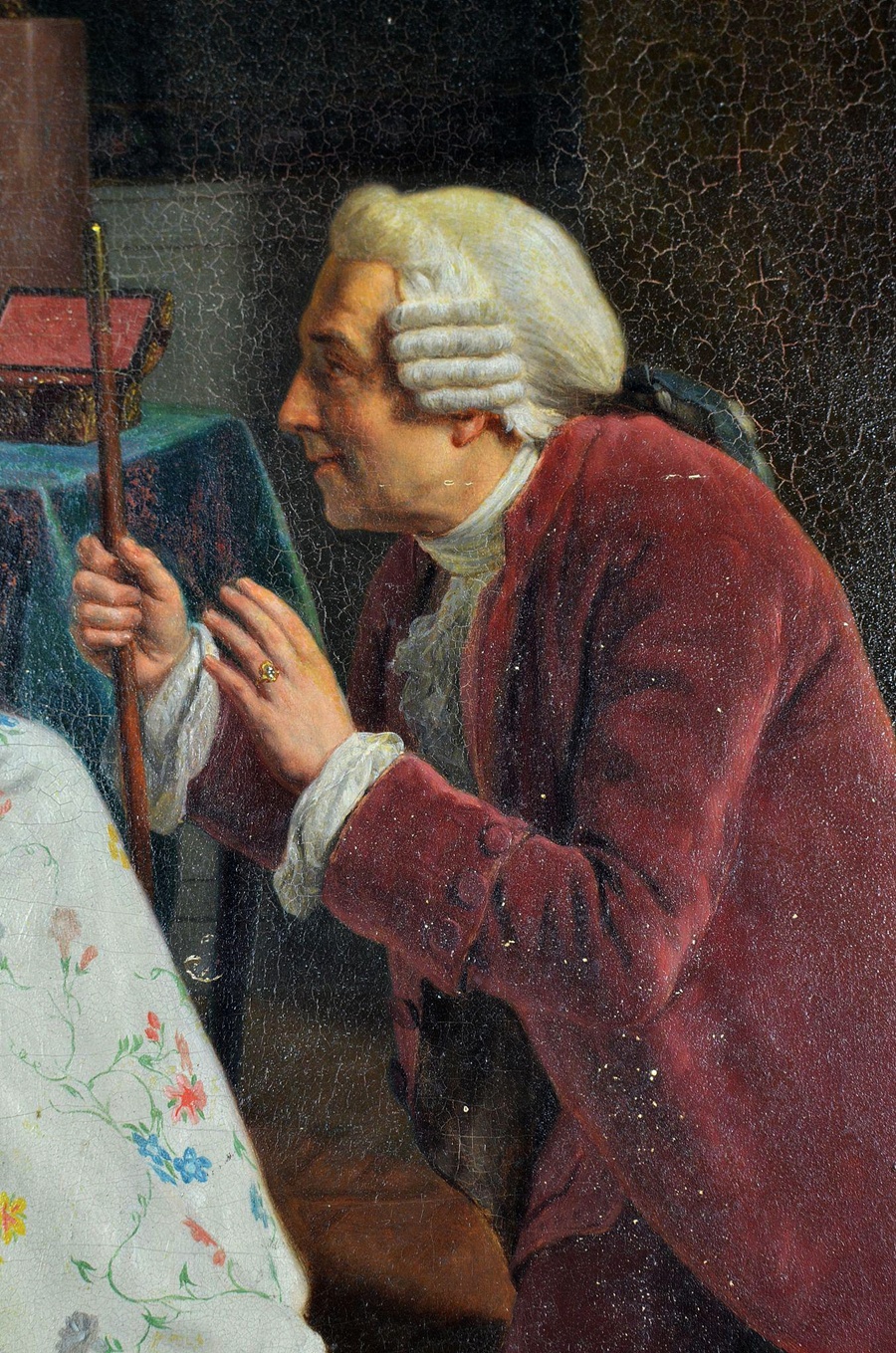 Jean Alphonse ROEHN (1799-1864) | Catherine La Rose ~ The Poet of Painting