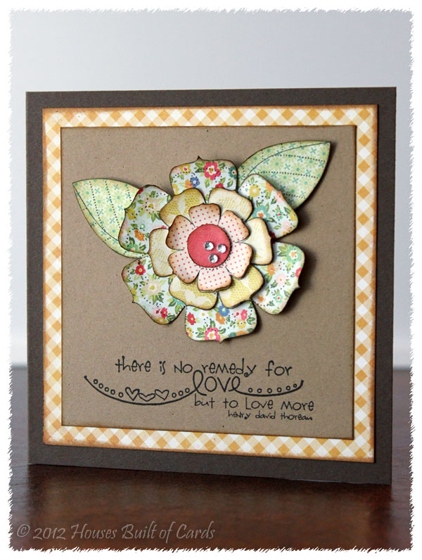 Houses Built of Cards: Growing in Unity - Day 5 - Remedy for Love