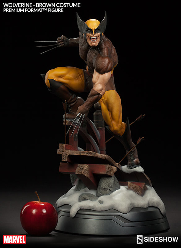 Wolverine - Premium Format™ Figure Wolverine Brown Custom (Sideshow ...