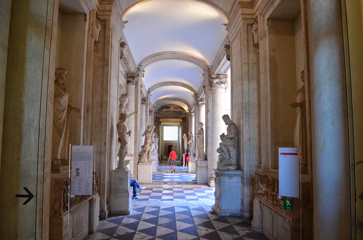 I Viaggi di Raffaella: Roma: i Musei Capitolini (Tabularium e Palazzo Nuovo)