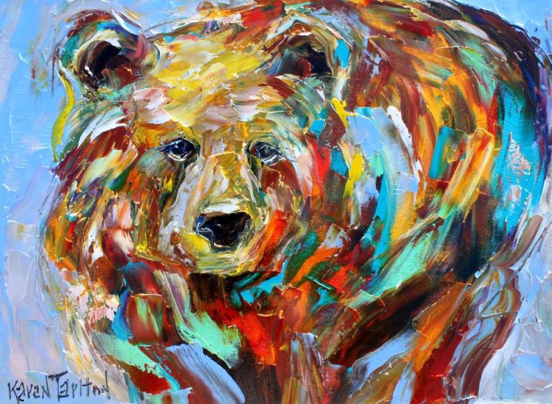 Karen Tarlton: Colorful whimsical animal paintings by Karen Tarlton ...