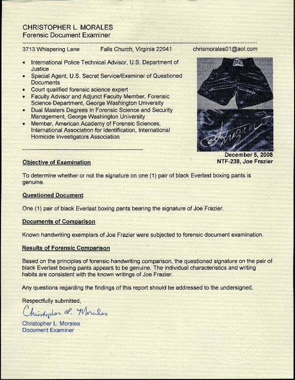 Signature Arts, Inc.: James Spence Authentication: Authenticating ...