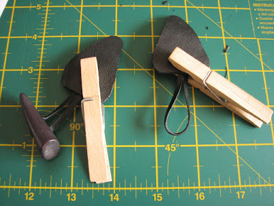 Agnes' Vintage World: How to make a sew-on duffle coat toggle closure ...