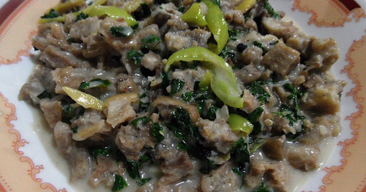 Reel and Grill: Kinunot na Pagi (Spicy Stingray Cooked in Coconut Milk)